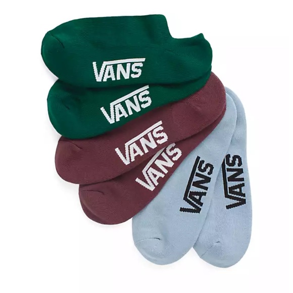Vans | Underwear & Socks | Vans Unisex Nwt Socks 3 Pack Cut Below The ...